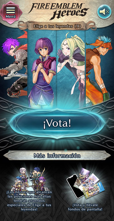 (Act.: Tercera Ilust.) Ya ha comenzado el Elige tus leyendas 9 | Fire Emblem WoD