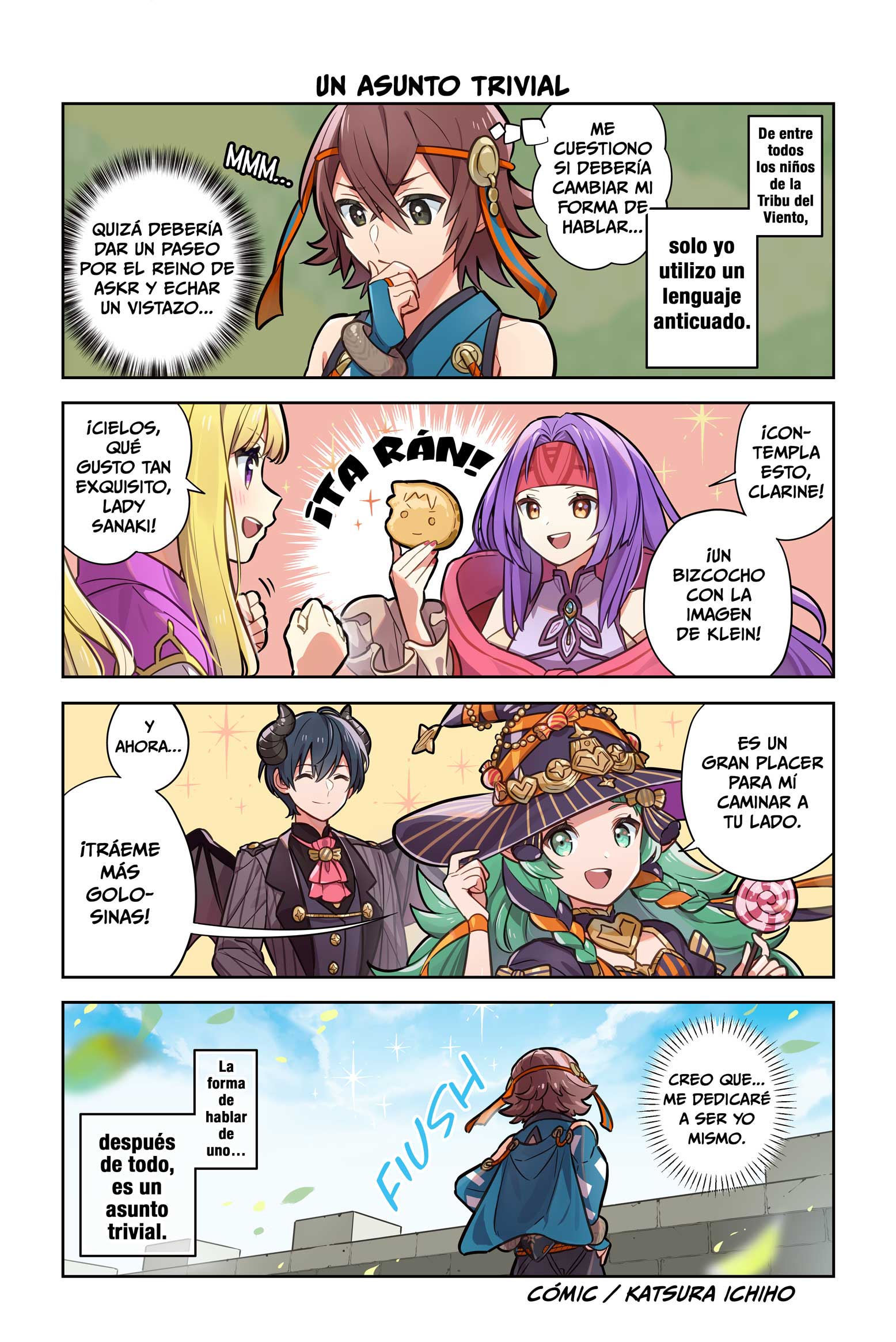 Manga de FE Heroes #342: Un asunto trivial | Fire Emblem WoD